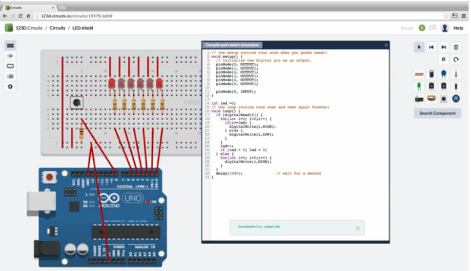 123D Circuits : Un outil de conception électronique gratuit en ligne ... 123D Circuits : Un outil de conception électronique gratuit en ligne ...